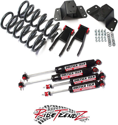 RTZ 2" Front 4" Rear Lowering Kit for Ford F100 F150 1965-1979 2WD V8