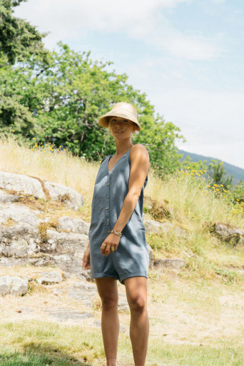 JR Country Blue Spirit Romper - The Funk Trunk Clothing Company Inc.