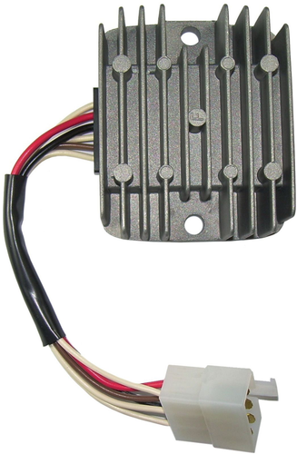Replica 12V rectifier/regulator unit SR500 -92 (connection as OEM, requires adapter 41655 to ...
