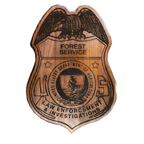 Forest Service Law Enforcement Plaque - Western Heritage Company, Inc