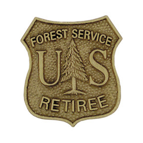 Forest Service Retiree Lapel Pin - Western Heritage Company, Inc