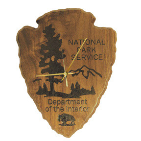 National Park Service Shield Clock - Western Heritage Company, Inc