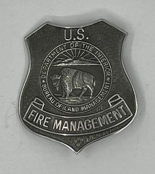 Bureau of Land Management Fire Management Badge - Western Heritage ...