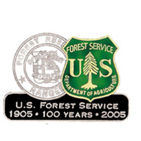 Forest Service Centennial Full Color Pin - Western Heritage Company, Inc