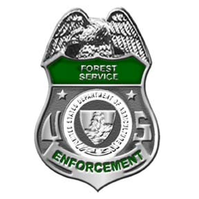 Forest Service Law Enforcement Silver Lapel Pin - Western Heritage ...