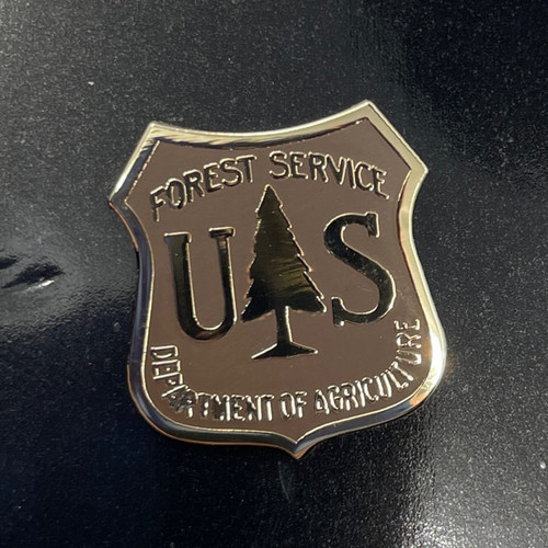 Forest Service Shield Pin - Brown - Western Heritage Company, Inc