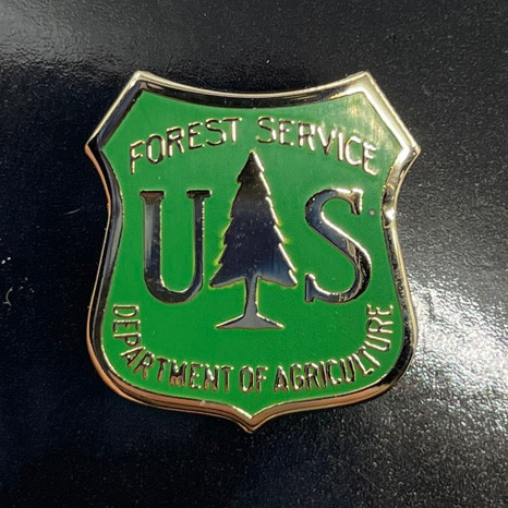 Forest Service Shield Pin - Green - Western Heritage Company, Inc