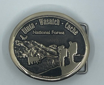 Uinta-Wasatch-Cache National Forest Buckle - Western Heritage Company, Inc