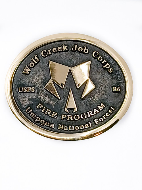 Wolf Creek Job Corps Fire Program Buckle (RESTRICTED) - Western ...