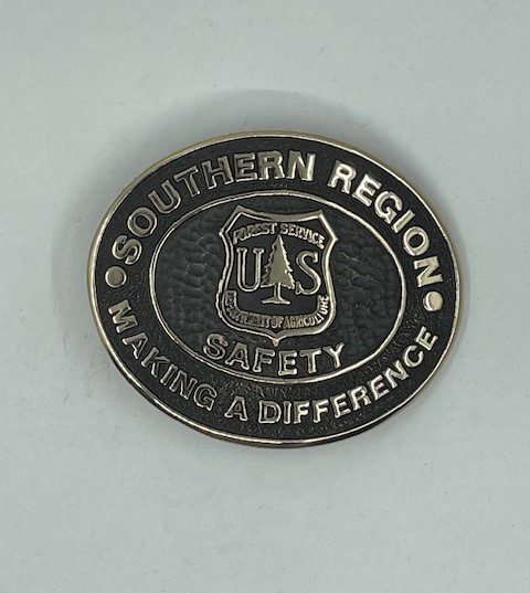 Southern Region Safety Award Buckle - Western Heritage Company, Inc