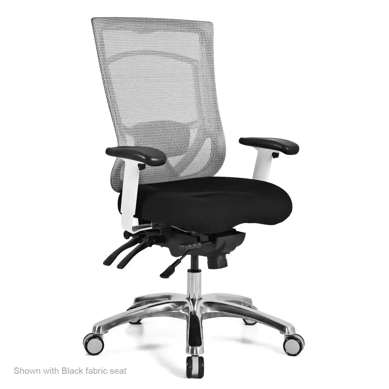 CoolMesh Pro Exec Multi-function White Frame Mesh Back Chair