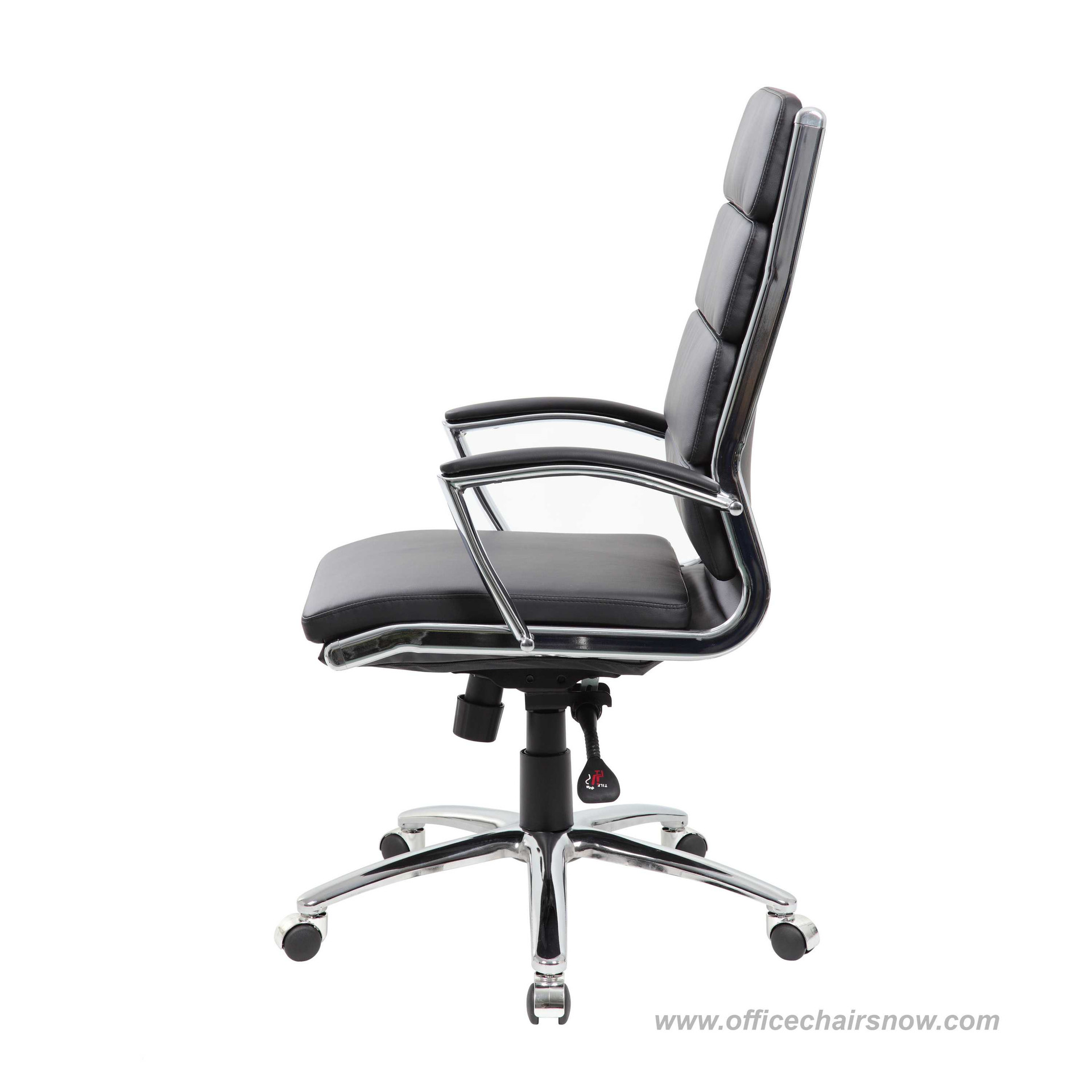 Boss Executive High Back Chair - with Chrome Finish
