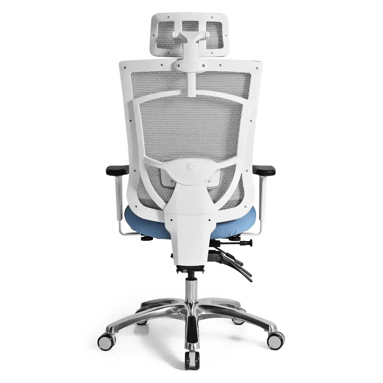 CoolMesh Pro Exec Multi-function White Frame Mesh Back Chair