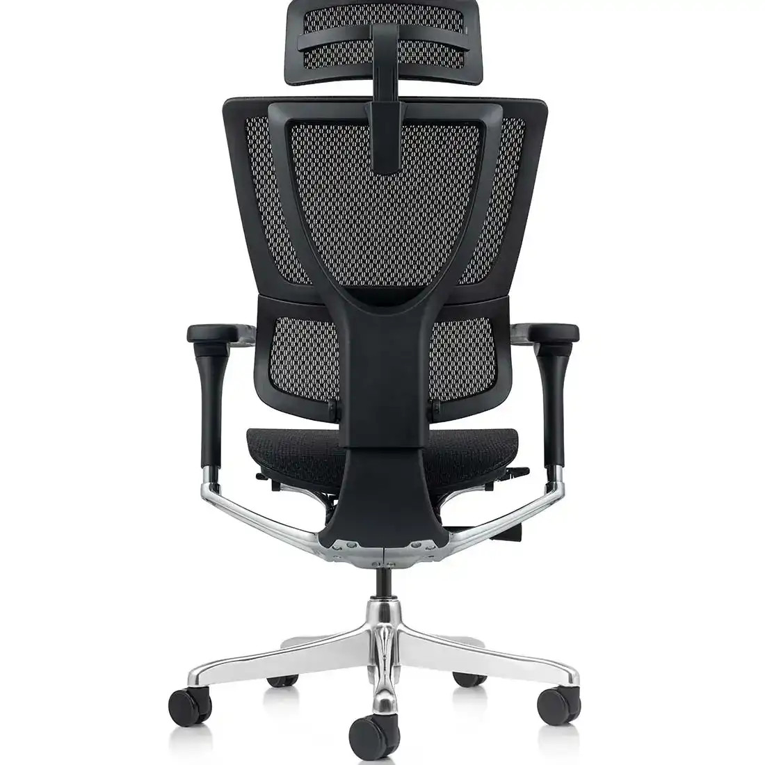 Ergohuman Extreme Hi-Back Mesh Exec Office Chair w/ Headrest