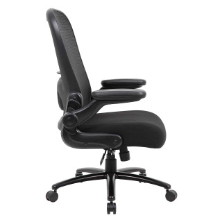 Boss Heavy Duty Mesh Task Chair in Black - Supports 400 lbs.