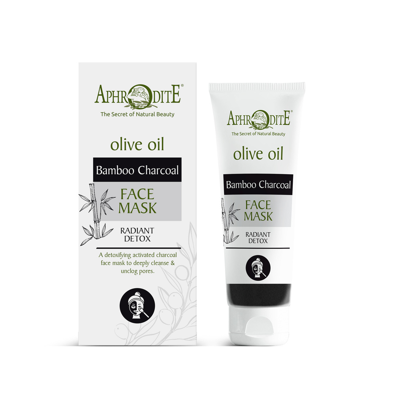 Bamboo Charcoal Radiant Detox Face Mask - The Sponge Factory