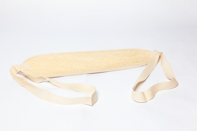 Oblong Loofah Back Strap - The Sponge Factory