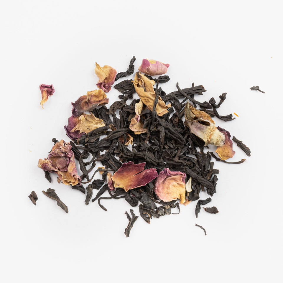 Lychee Black with Rose Petals - Sun's Organic Garden