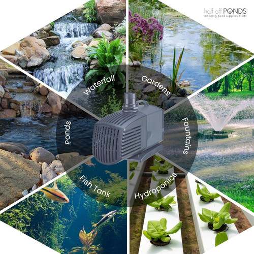 Minnow Submersible Pond Pumps - Half Off Ponds