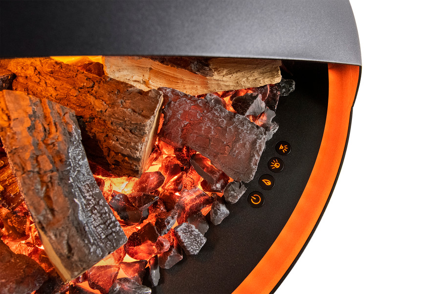 Onyx Orbit - Electric Ceiling Mounted Fire