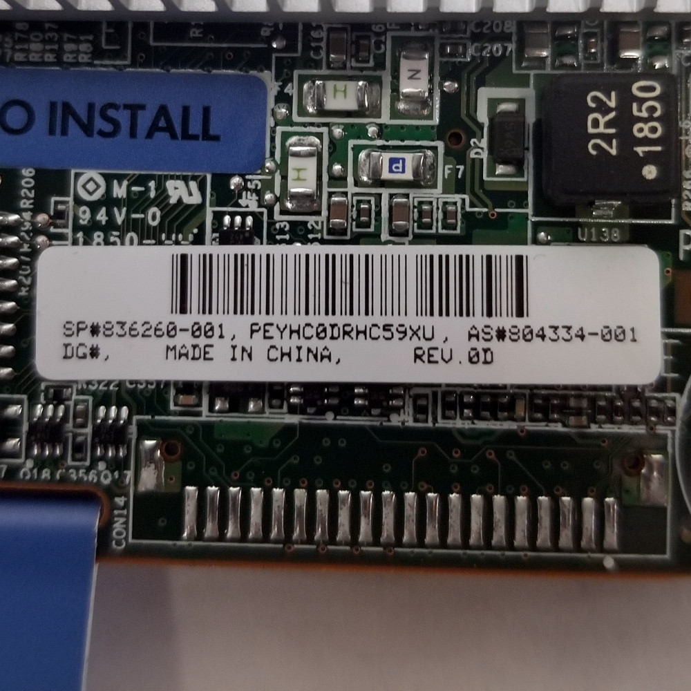 Website P408I-A 836260-001 12G SAS Controller card With