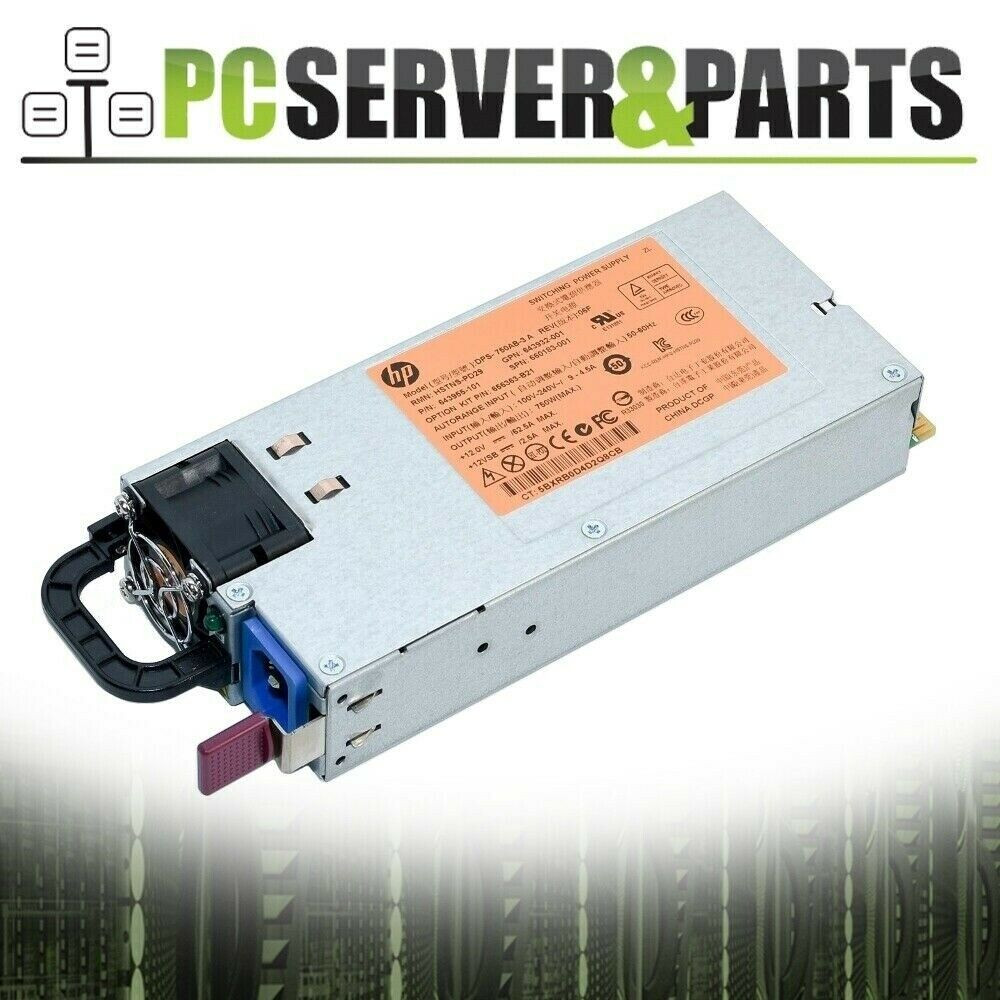 HP - 750W Power Supply - for ProLiant DL160 G8 , DL360E