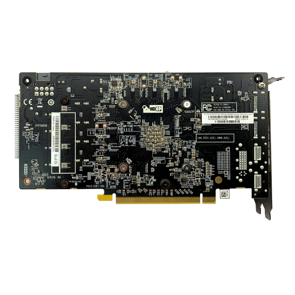 AMD Radeon RX 470 8G GDDR5 Mining Quad UEFI (w/o Fan) - 8GB GDDR5 ...