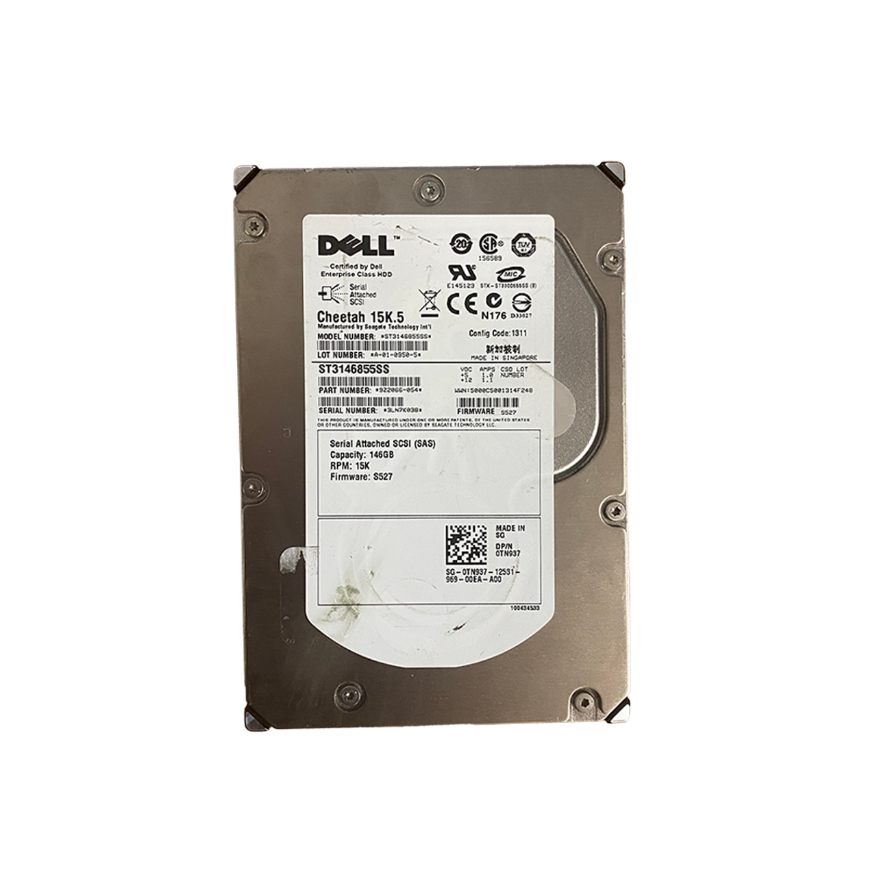 st3146855ss Seagate 146?GB 15?K SAS 3.5? 3?GBpsハードドライブ｜PCパーツ
