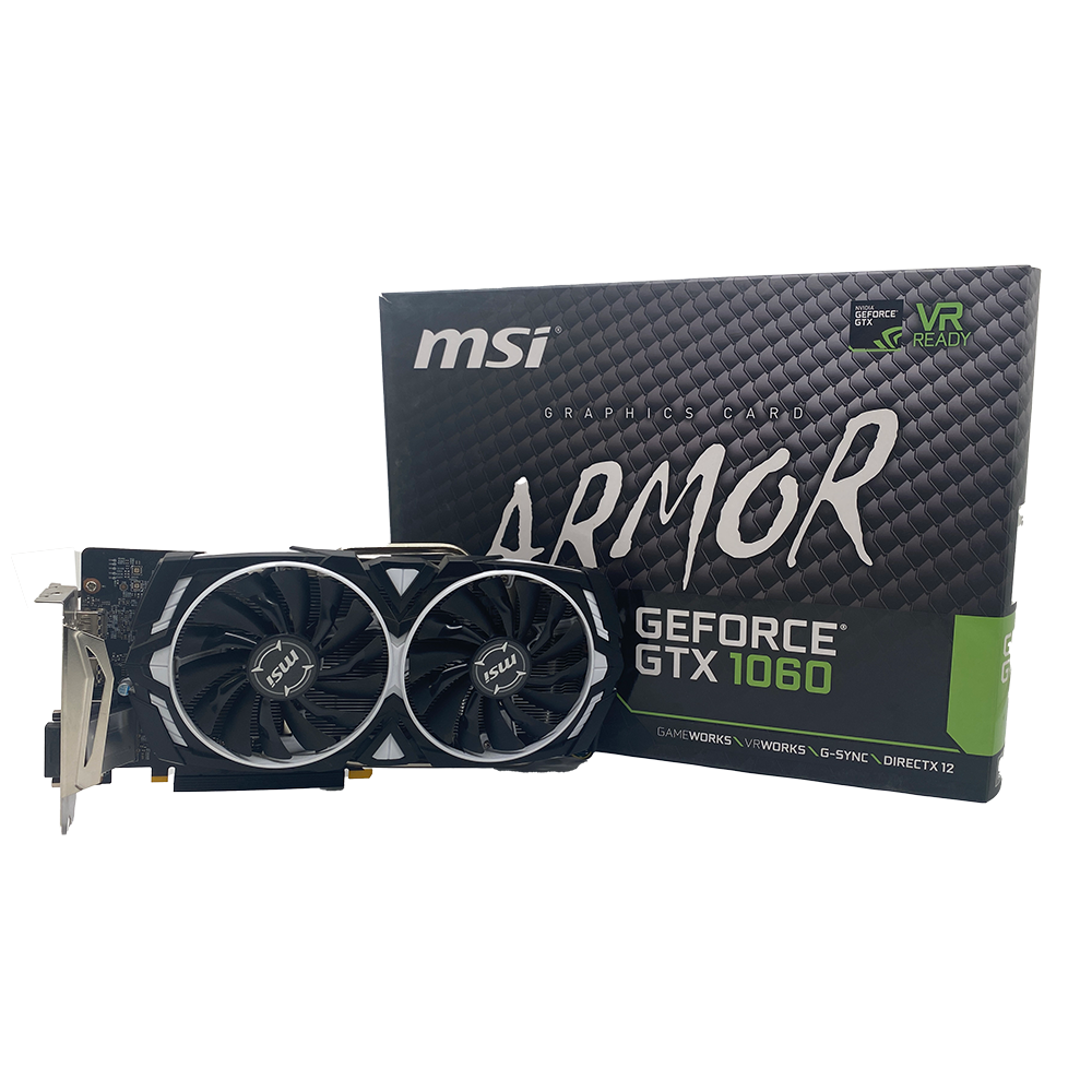 **DEFECTIVE FAN** MSI - NVIDIA GeForce GTX 1060 ARMOR 6G OCV1 (6GB ...