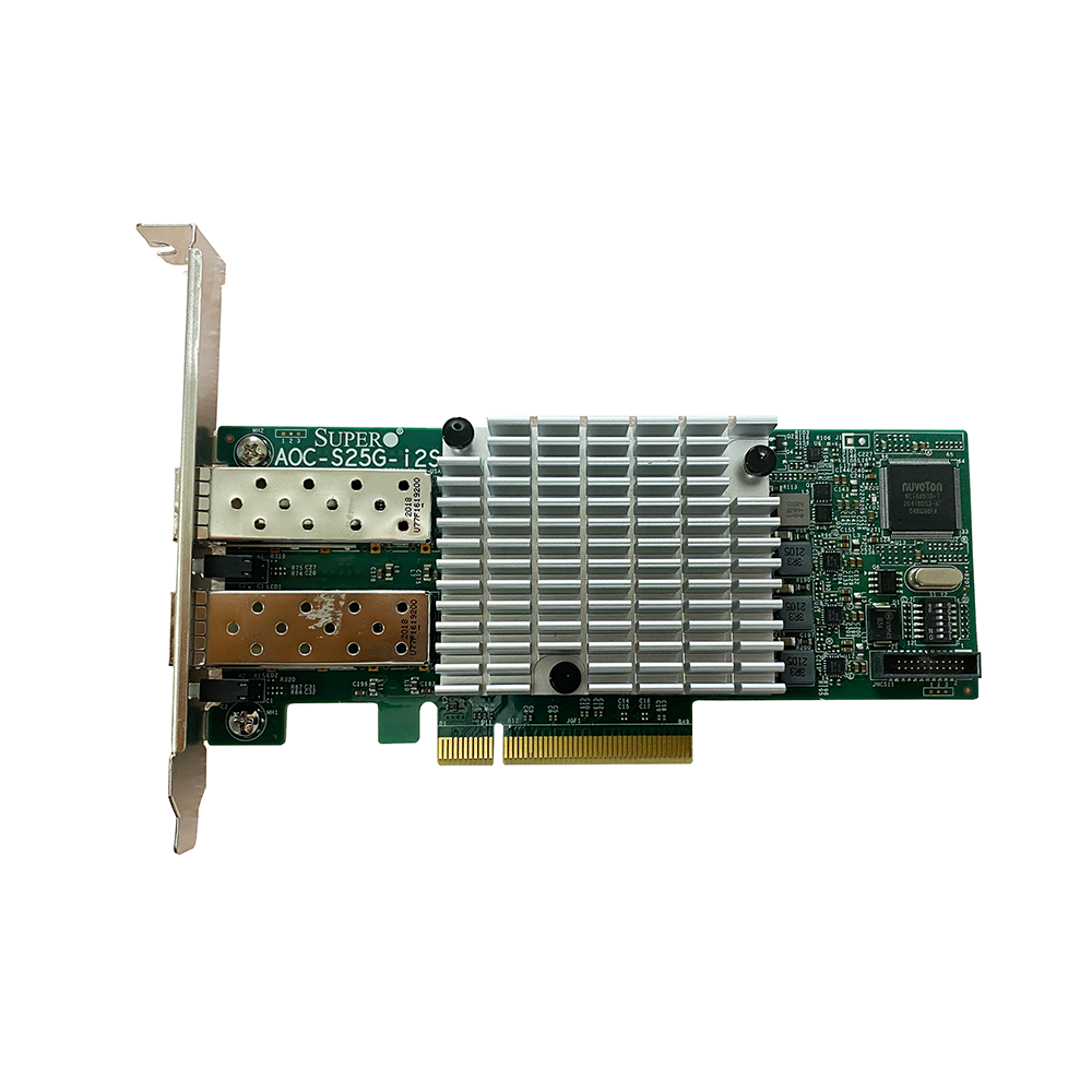 SuperMicro - AOC-S25G-i2S Dual Port SFP28 25GbE High Profile Network ...