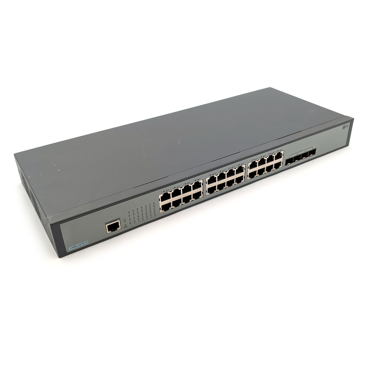 Fiberstore FS 24-Port Gigabit Ethernet L2+ Stackable Fully Managed ...
