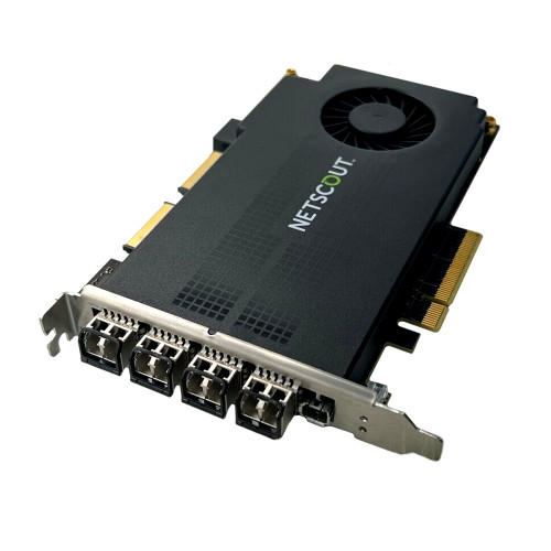 Napatech - SmartNIC - PCIe x8 - 4x 10GbE SFP+ - Network Card