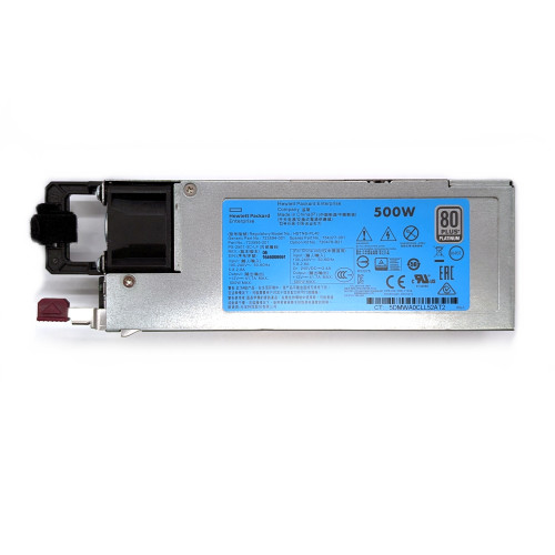 LOT OF 10 HPE ProLiant 500W 80 Plus Platinum Power Supply (754377-001 ...