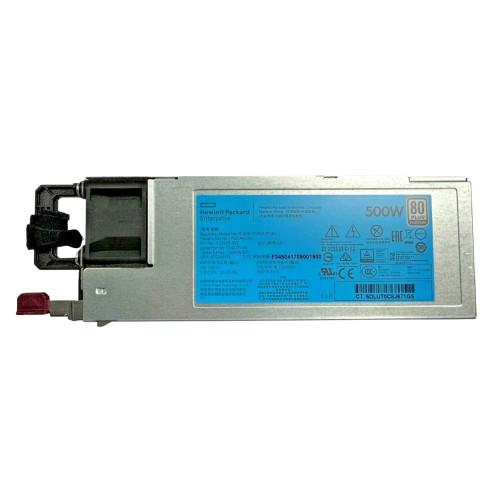 HPE – DL360 Gen9 500W Platinum PSU – Hot-Plug Redundant (HSTNS-PC40 ...