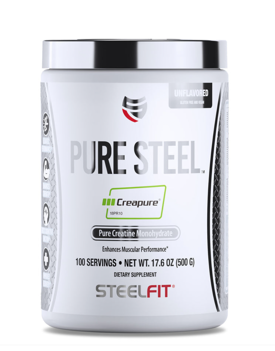 Steel Fit- Pure Steel Creatine Monohydrate (500g) - Health City