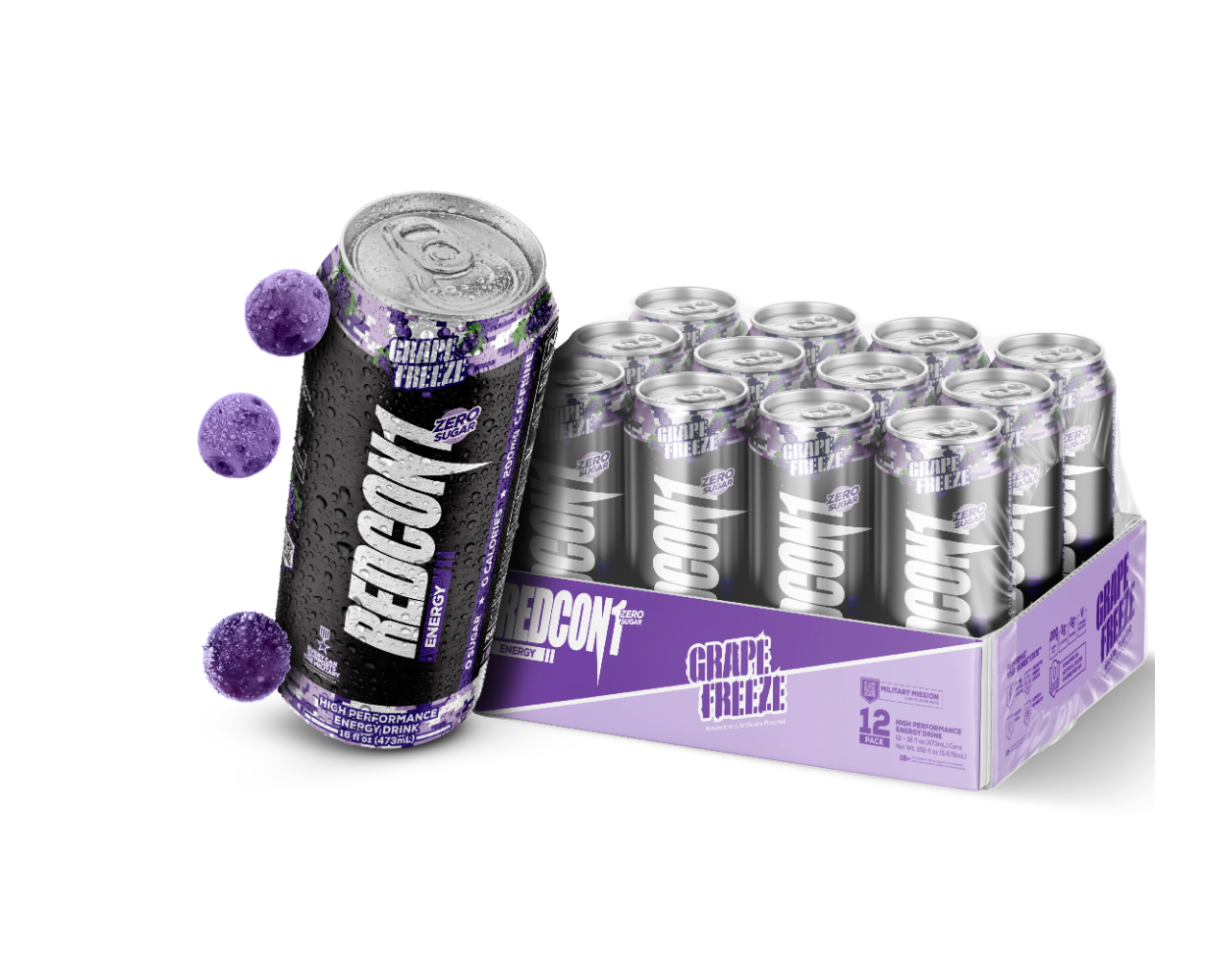 Redcon1 RTD 12PK - Grape Freeze - Health City