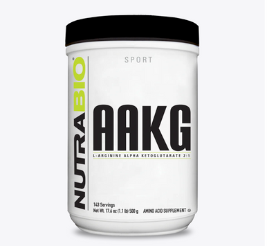 NutraBio - Arginine AKG Powder 500g - Health City