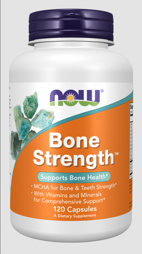 NOW Bone Strength 120caps - Health City
