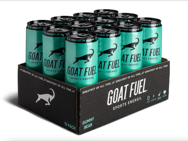 GOAT Fuel Energy 12pk - Gummy Bear - Health City