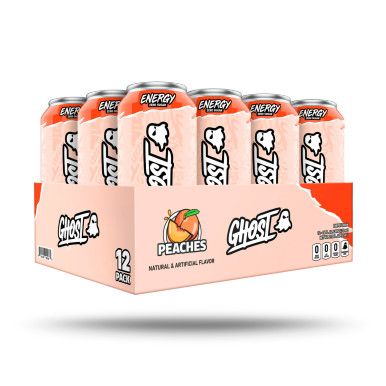 Ghost Energy 12pk- Peach - Health City