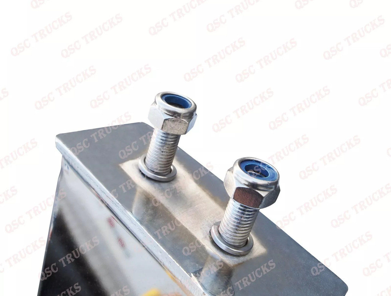 QSC 2.5" Stainless Steel Spring Loaded LED Mud Flap Hangers ...