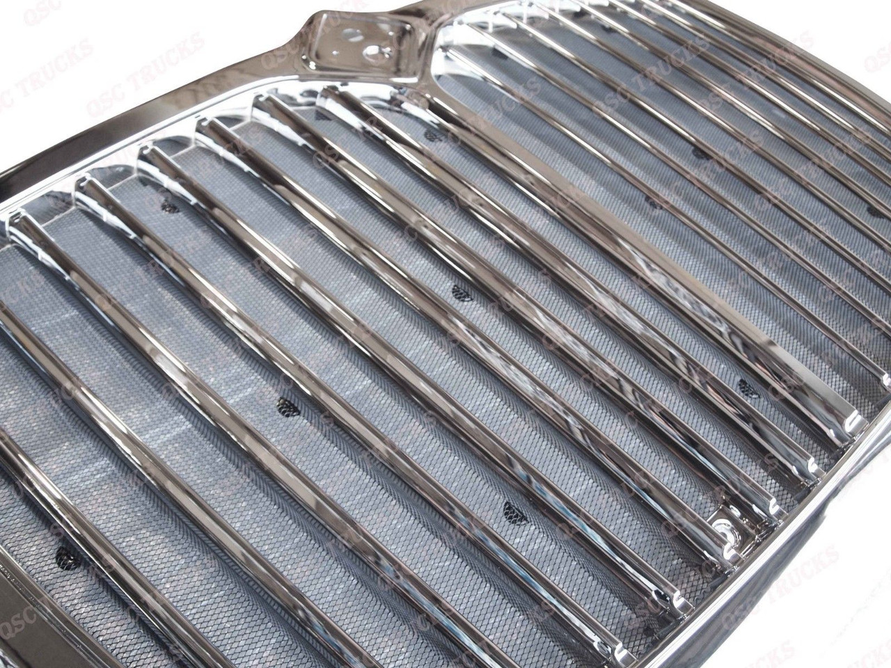 QSC Chrome Front Grille w/ Bug Screen 3612816C93 for International Prostar