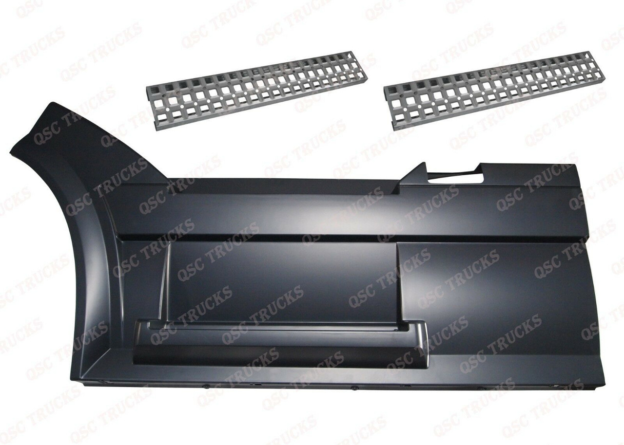 QSC Front Step Fairing Panel Left Driver Side for Volvo Truck VNL w/ Pedals