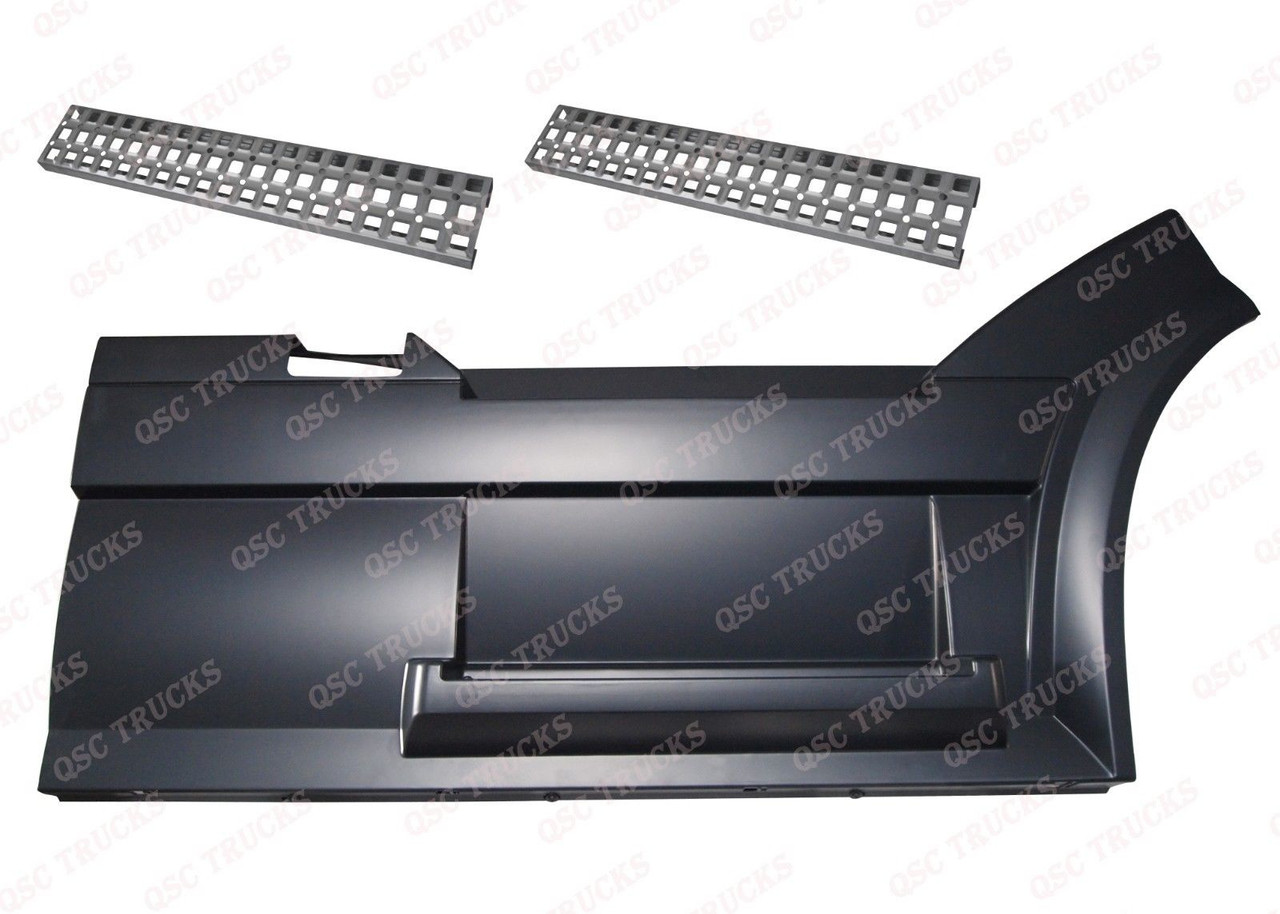 QSC Front Step Fairing Panel Left Driver Side for Volvo Truck VNL w/ Pedals