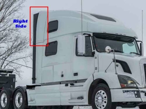 QSC Top Upper Right Behind Cab Cabin Wind Fairing W/ Extension Volvo ...