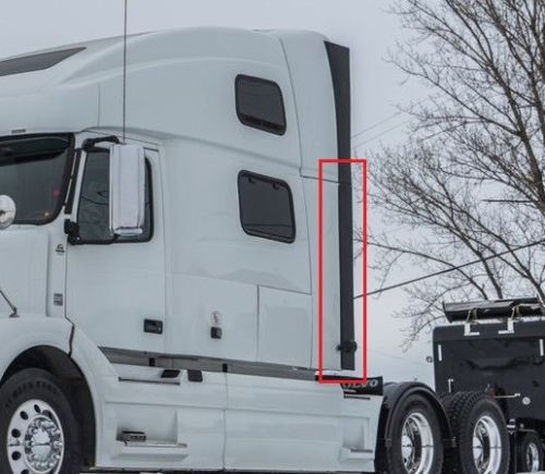 QSC Low Wind Cab Fairing Extension Air Deflector Left Right for Volvo ...