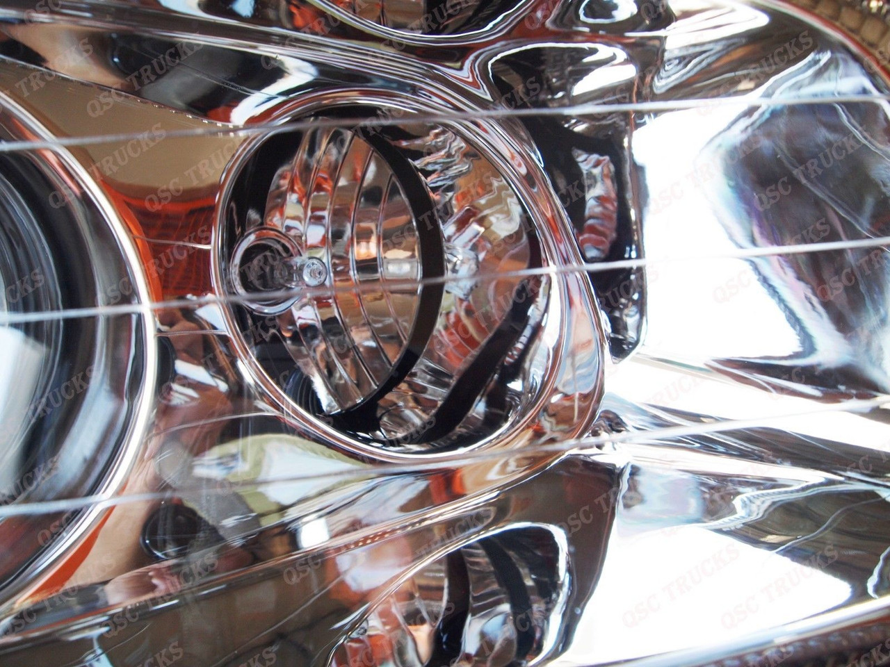 QSC Headlight Lamp Assembly Left & Right Pair for Mack Vision 07-11