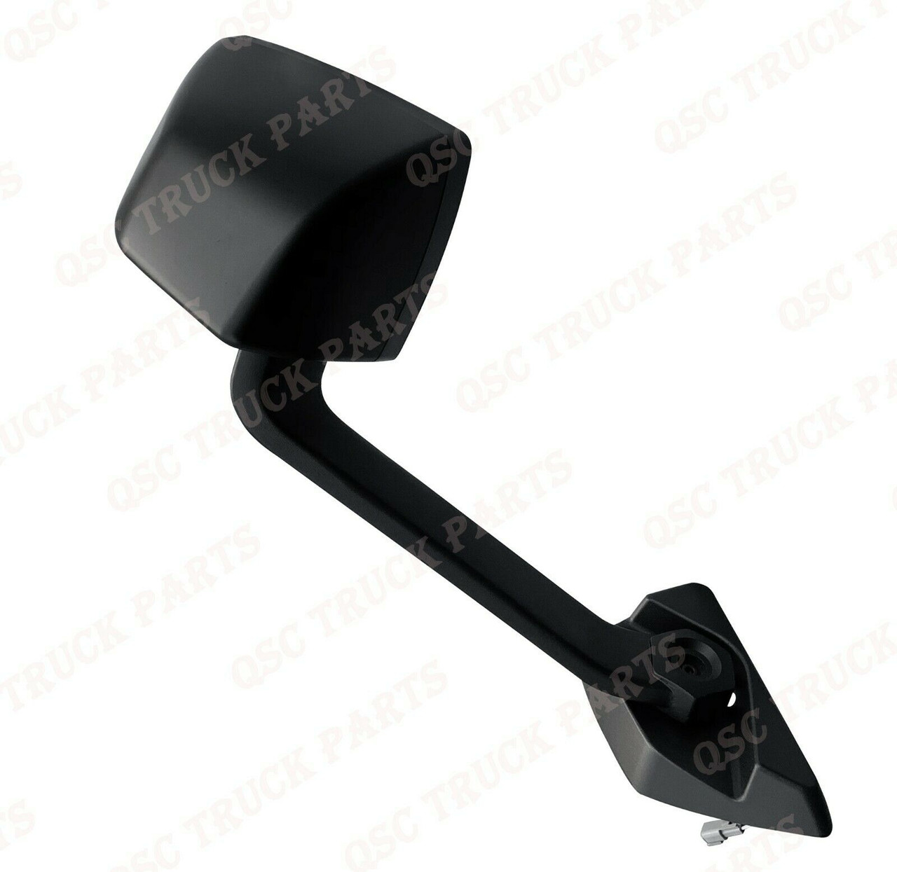 QSC Replacement Black Hood Mirror Right Passenger Side for Mack Anthem