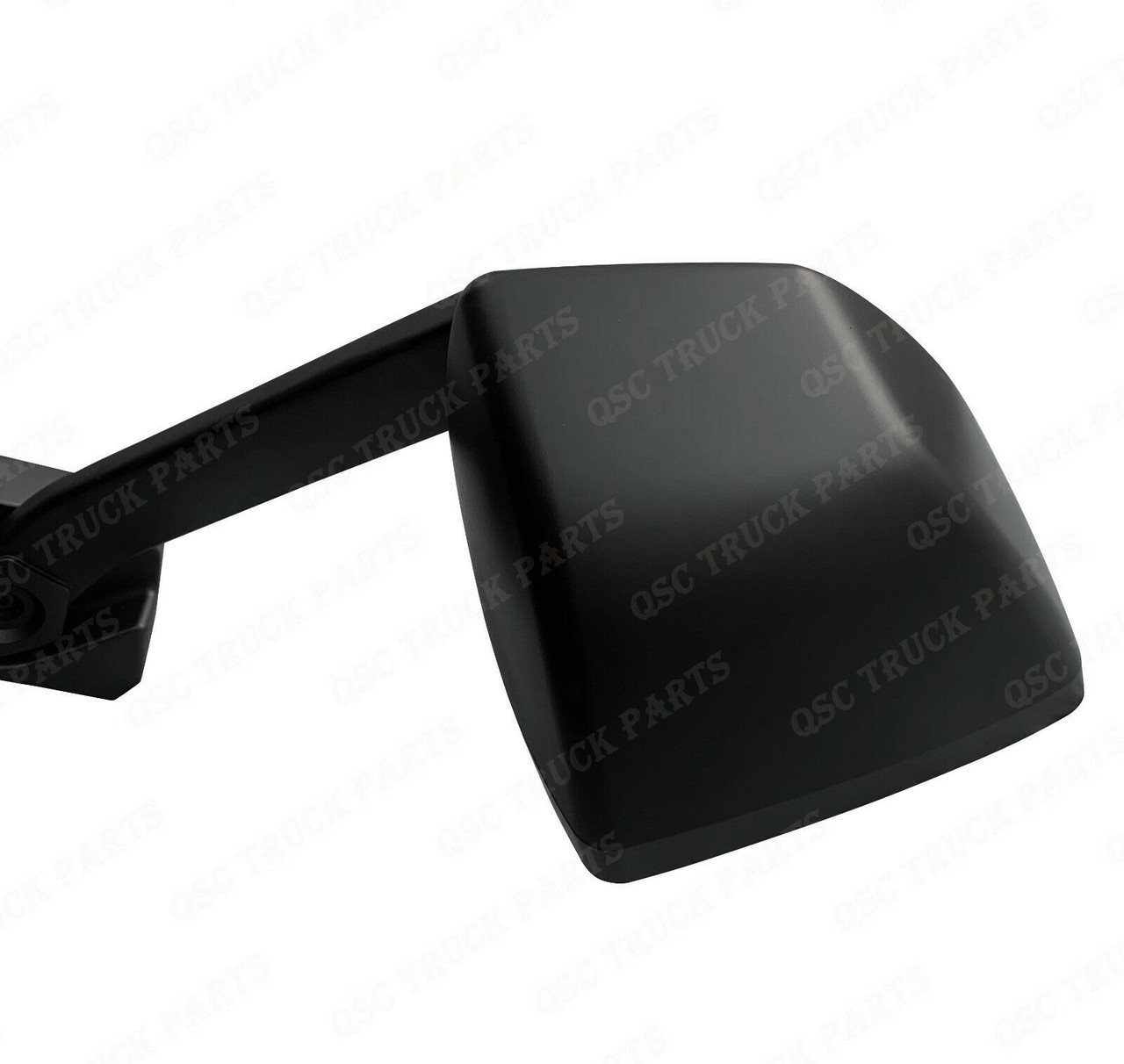 QSC Replacement Black Hood Mirror Right Passenger Side for Mack Anthem