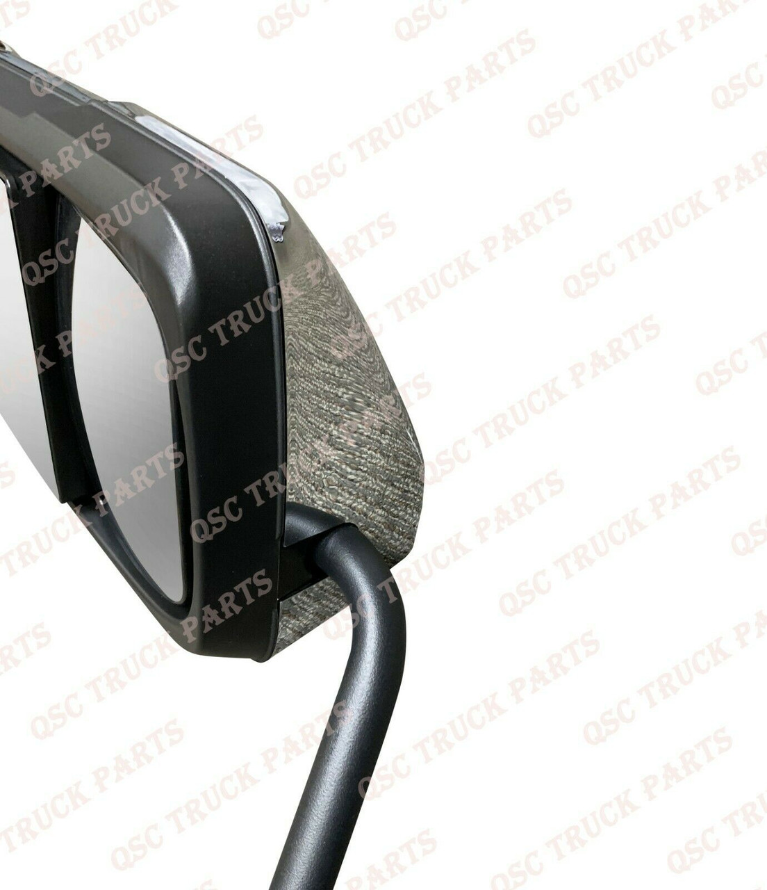 QSC Chrome Door Mirror Assemblies W/ Arms Right Passenger Side for Mack ...